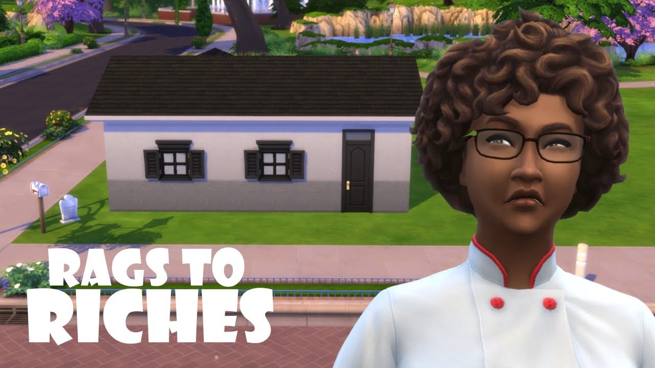 Finally, progress 😌 | The Sims 4: Rags to Riches #2 - YouTube