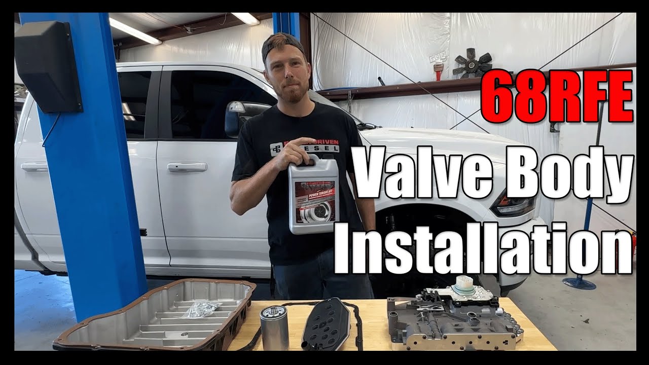 DIY 68RFE Valve Body Install - YouTube
