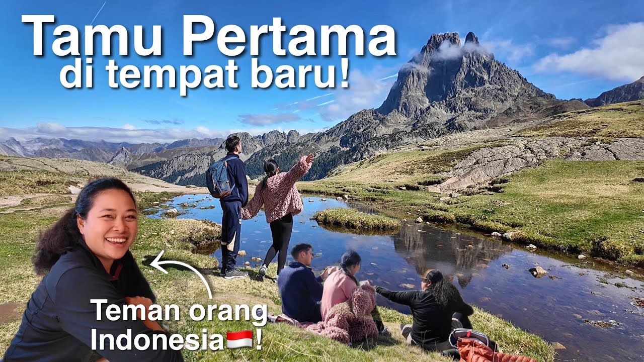 TEMANKU ORANG INDONESIA DATANG KE RUMAH BARU! TAMU PERTAMA - YouTube