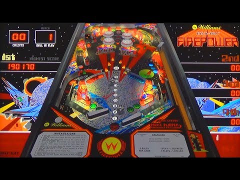 Firepower (Drop Target Mod) Pinball in VPX - YouTube