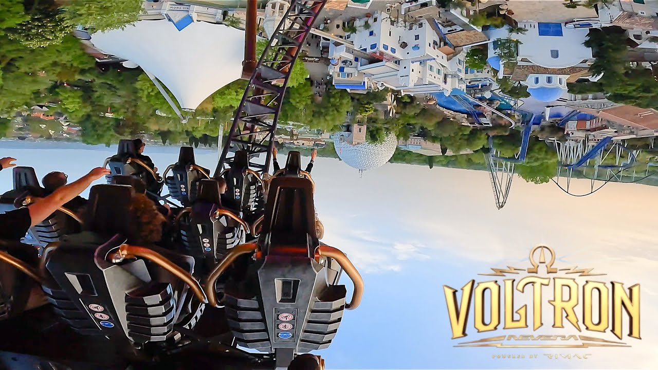 Voltron Nevera | Europa Park | 4K Back Row Onride POV - YouTube
