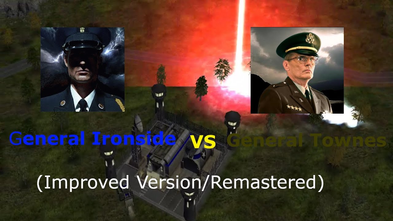 C&C Gen. ZH - General Ironside VS. General Townes (Improved Version ...