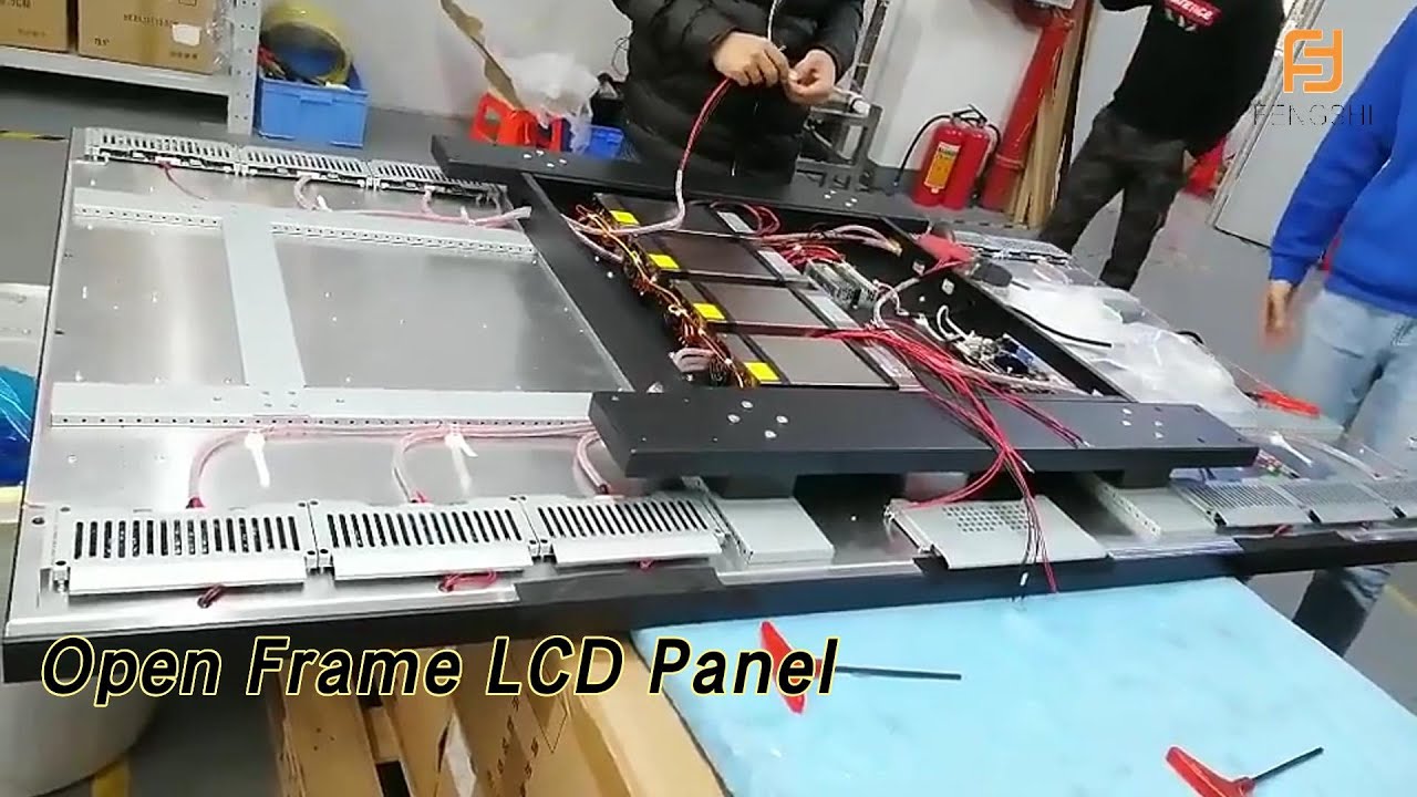 4k Open Frame LCD Panel 65 Inch 3000nits Easy Installation For Food ...