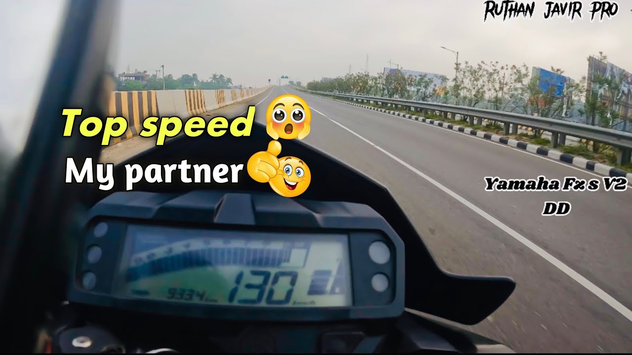 YAMAHA FZ V2 TOP SPEED IN BD ||RUTHAN JAVIR||YAMAHA FZ V2 ||new record ...
