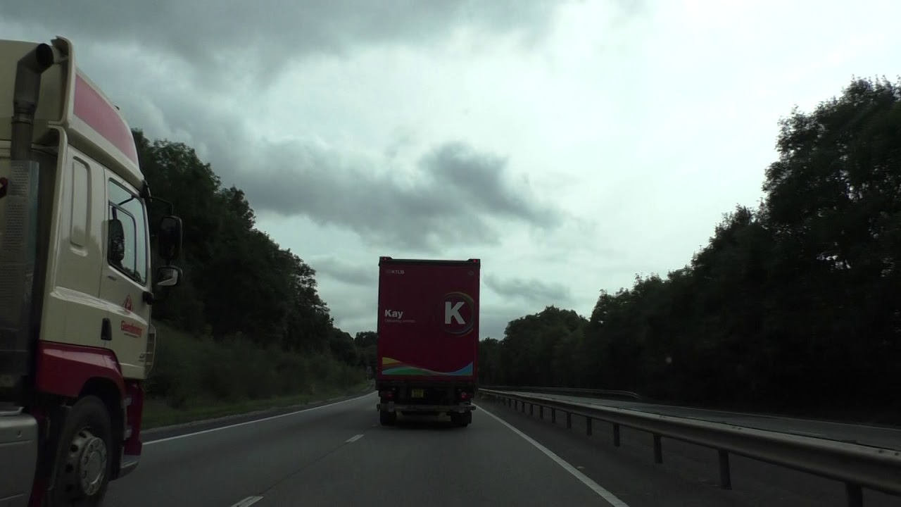 Driving On The A38 From M5 Motorway Junction 31 Exeter To Plymouth ...