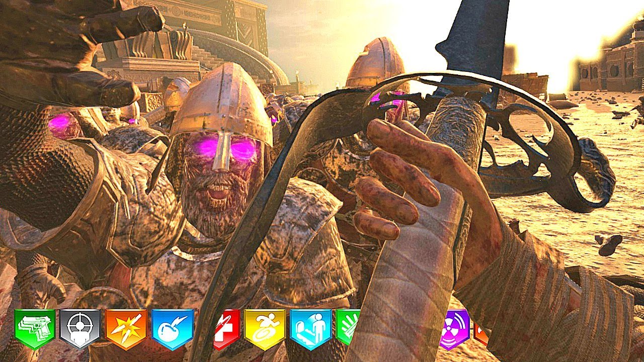 CALL OF DUTY CUSTOM ZOMBIES MOD TOOLS! | COLOSSEUM BARE BONES CHALLENGE ...