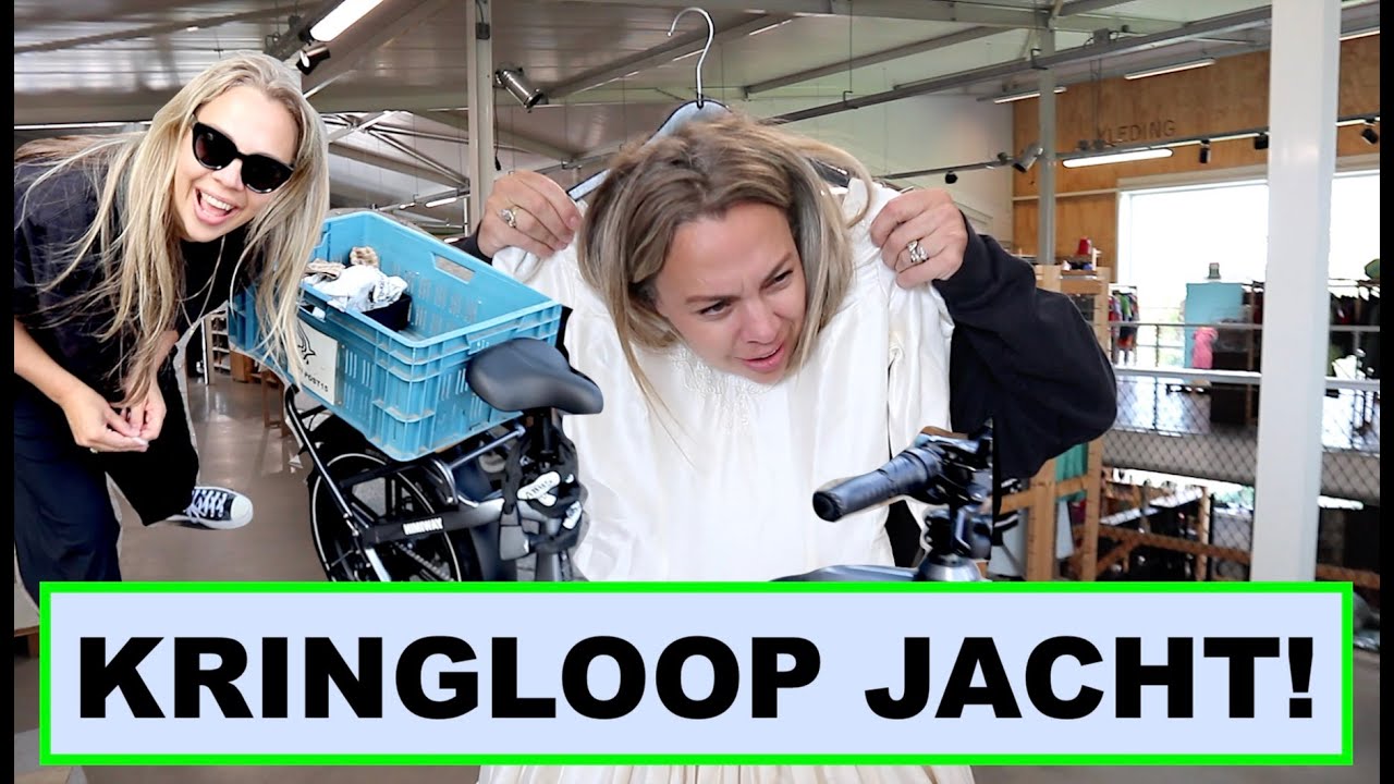 Jacht naar een kratje in de KRINGLOOP en TOUREN door AMSTERDAM - YouTube