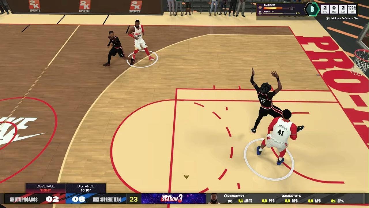 NBA 2K25_ WE beat a TOP 25 team 3v3 PRO AM 😎 - YouTube