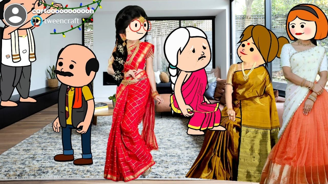 பூமாரி அத்தை செய்த செயலை பாருங்க🤗🤗 #animation #cartoon - YouTube