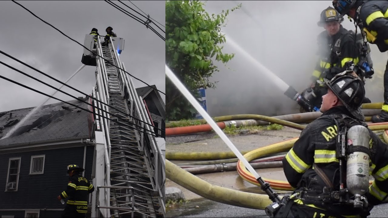 *3rd Alarm* Fire Tears Through Arlington House as Crews are Forced to a ...