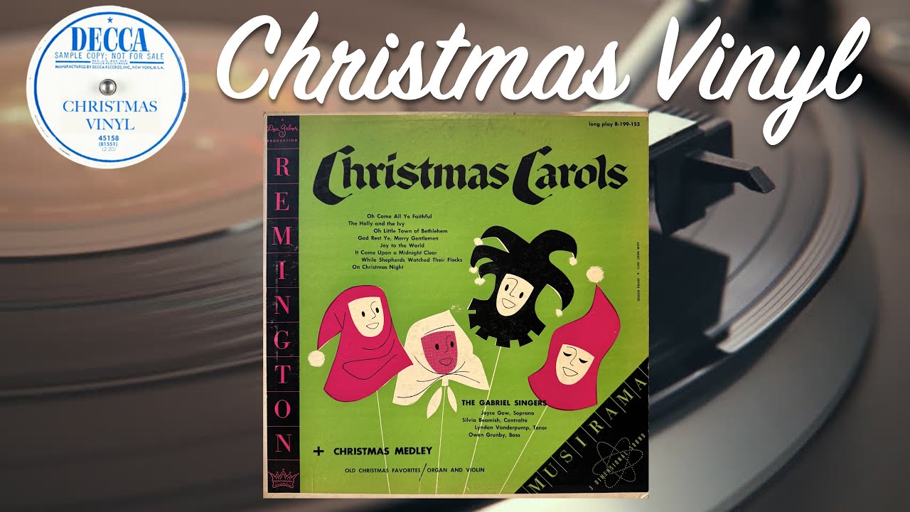 The Gabriel Singers – Christmas Carols / Christmas Medley in 4K (1953 ...