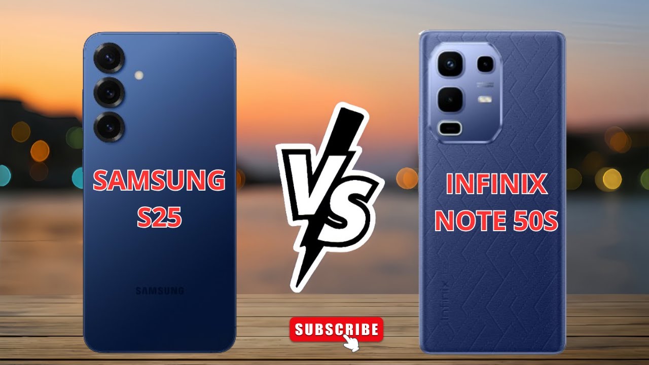 Samsung Galaxy S25 5G vs Infinix Note 50s 5G - YouTube