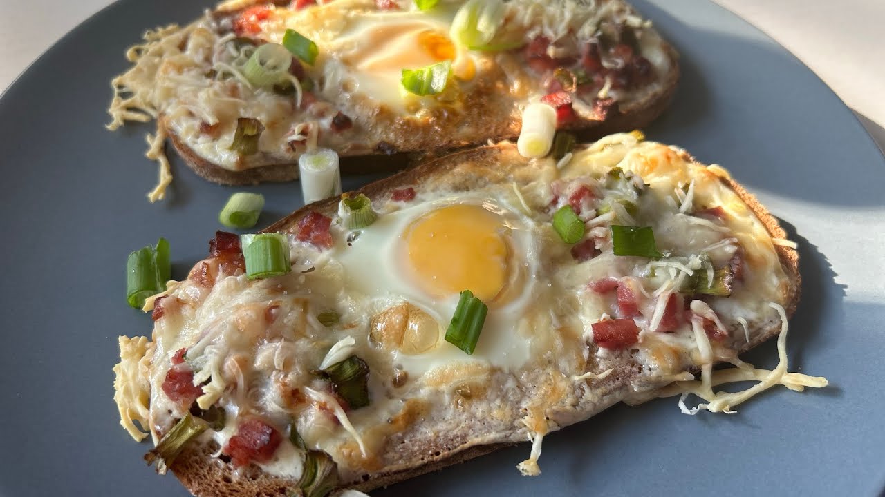 Strammer Max mal anders #strammermax #brotzeit #backen #kochen - YouTube