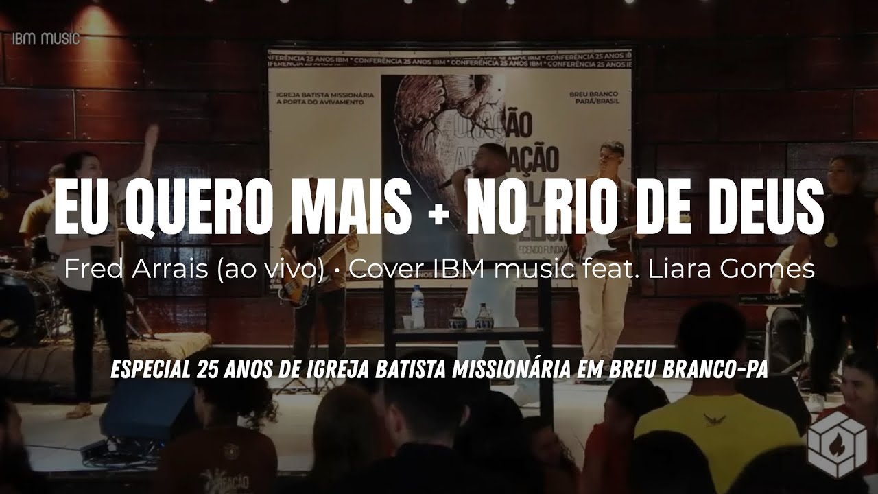 EU QUERO MAIS + NO RIO DE DEUS Fred Arrais & Jason Lee Jones | Cover ...