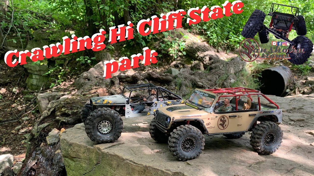 Crawling Hi Cliff State park Wisconsin - YouTube