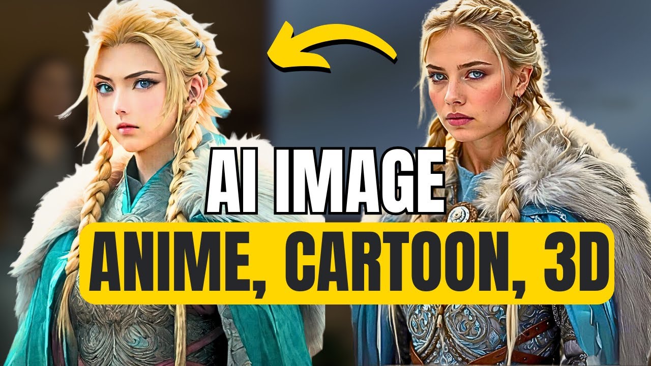 New AI For Turn Your Images To Anime, Cartoon, 3d Animation Style ...