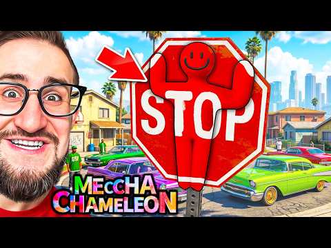 ХАМЕЛЕОН ПРЯТКИ В ГТА 5! ОНИ НЕ НАШЛИ САМЫЙ ОЧЕВИДНЫЙ РИСУНОК! УГАР В MECHA CHAMELEON