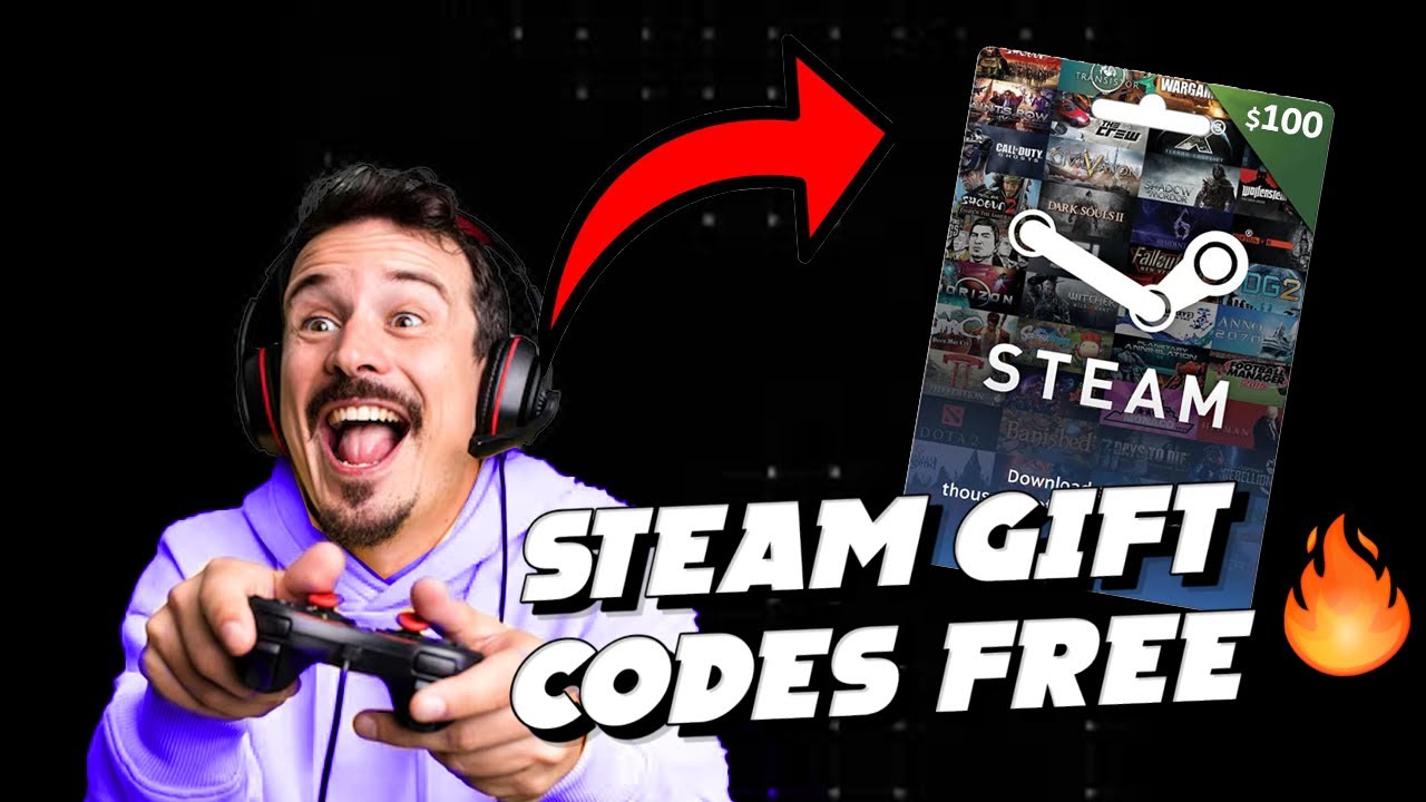 Steam Gift Cards - Easy Steam Wallet Codes in 2024 - YouTube