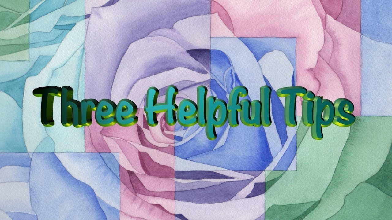 Three Helpful Tips - YouTube