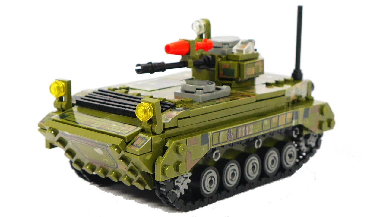 Build Your Own Lego Tank: Unboxing SEMBO BLOCK 105530 Type 86 Infantry ...