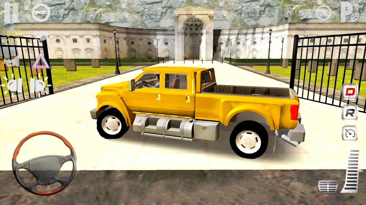 Heavy Duty Pick-up Truck Drive - Driving School Simulator #22 - Android ...