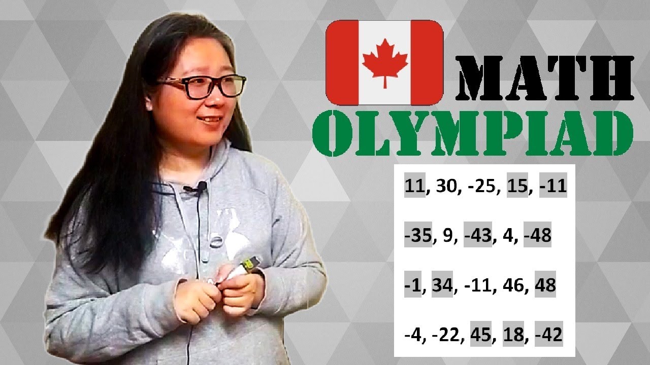 These 3 Numbers ALWAYS appear! | Canadian Math Olympiad 1970 Q7 ...