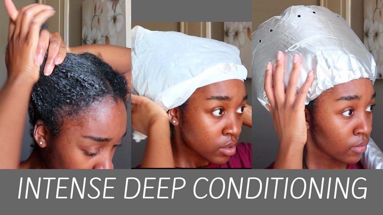 NATURAL HAIR WASH DAY + INTENSE DEEP CONDITIONING - YouTube
