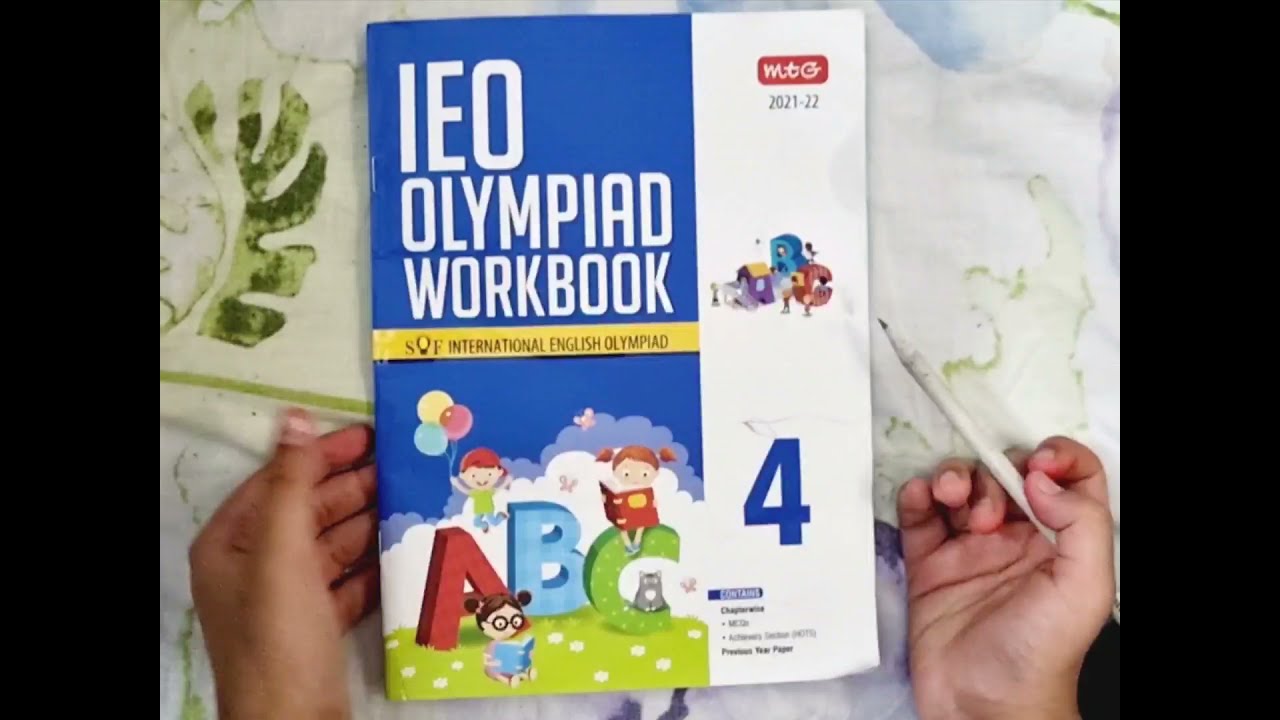 IEO olympiad workbook 2021-22|class 4|chapter 1 (vocabulary) - YouTube