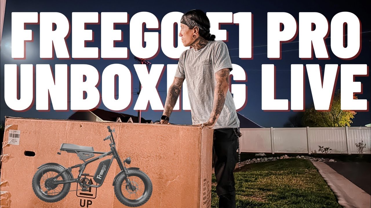 Freego F1 Pro ELECTRIC MOPED - Unboxing, Assembly + Q&A | 2022 First ...
