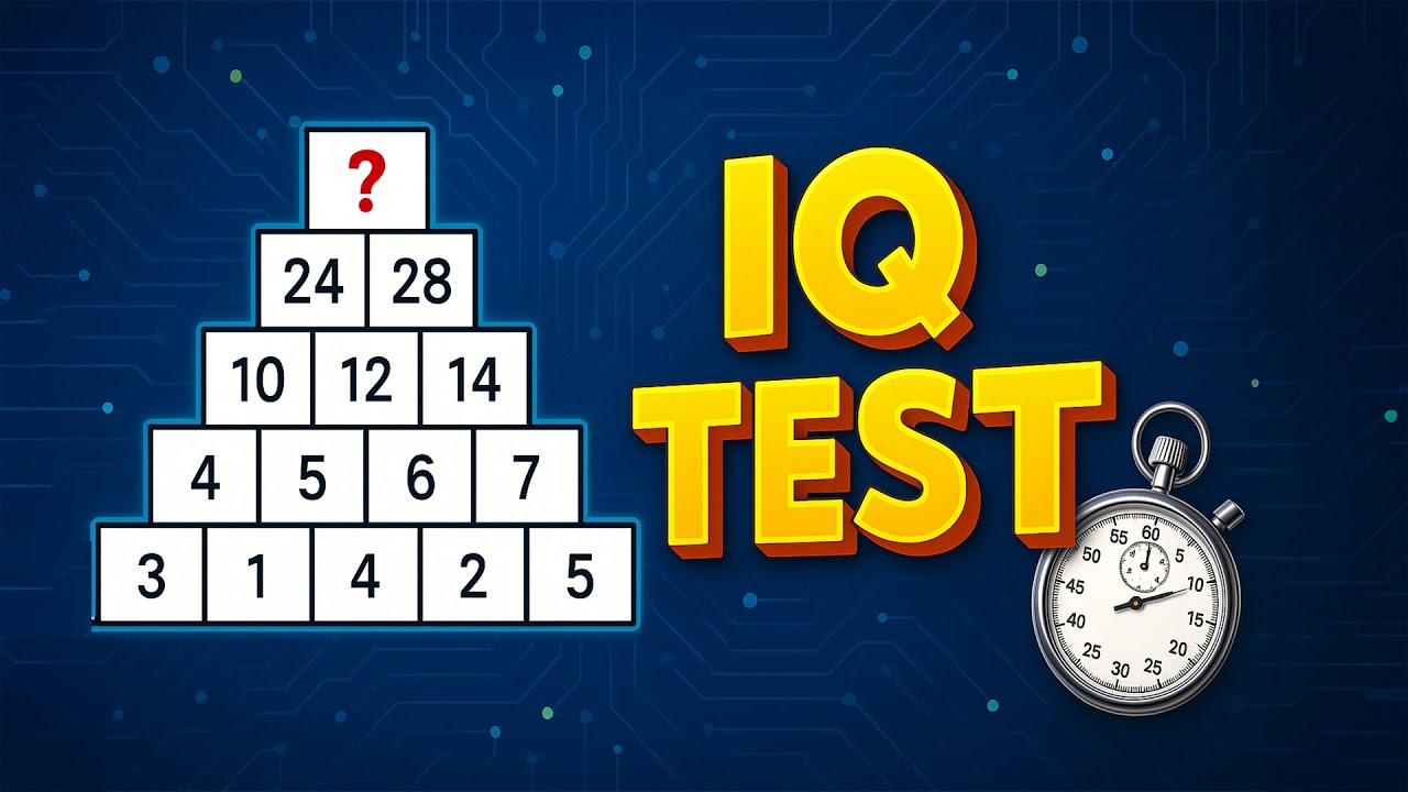 ⏱️ You Have 30 Seconds! Can You Solve This IQ Test Puzzle? - YouTube