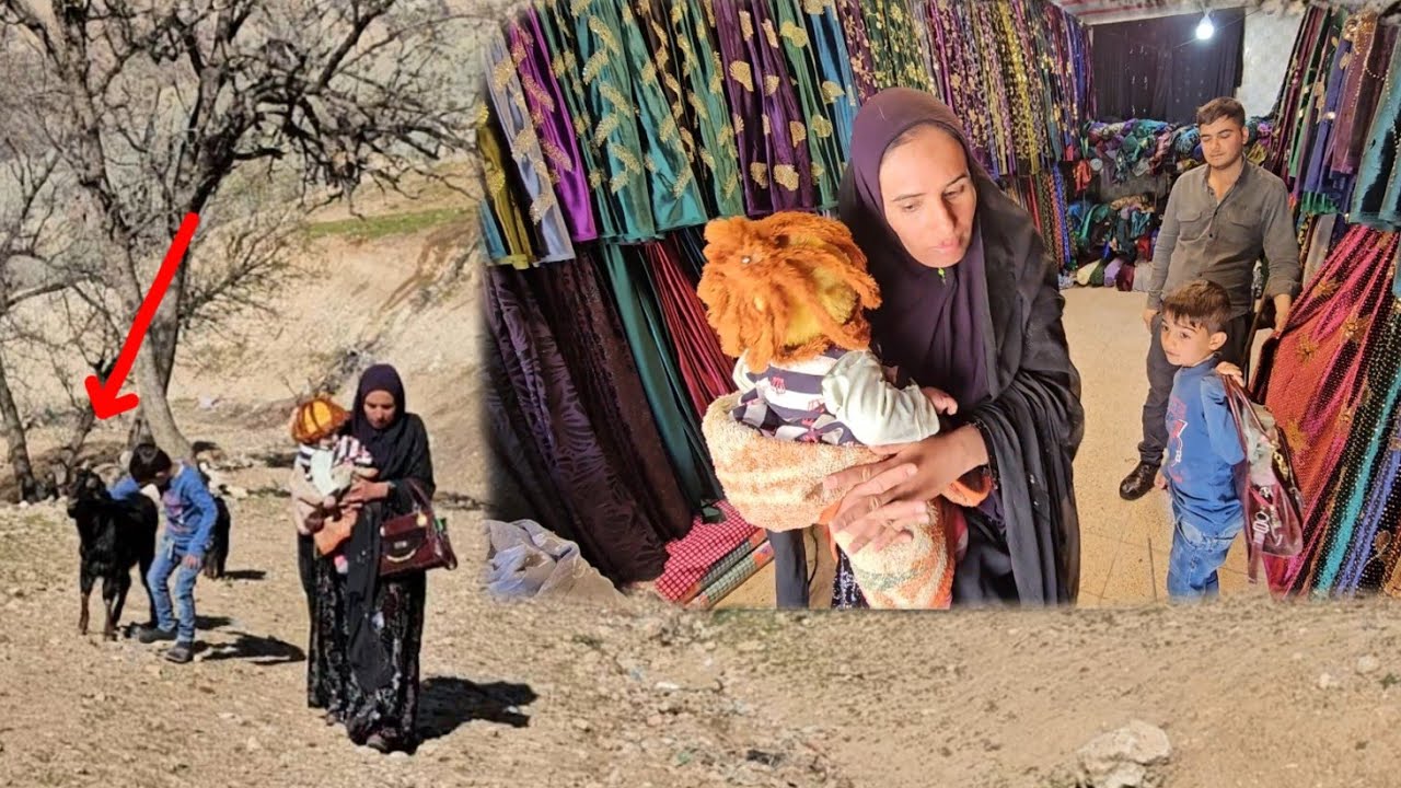 Zainab and her child who has nothing to eat at home and goes to the ...