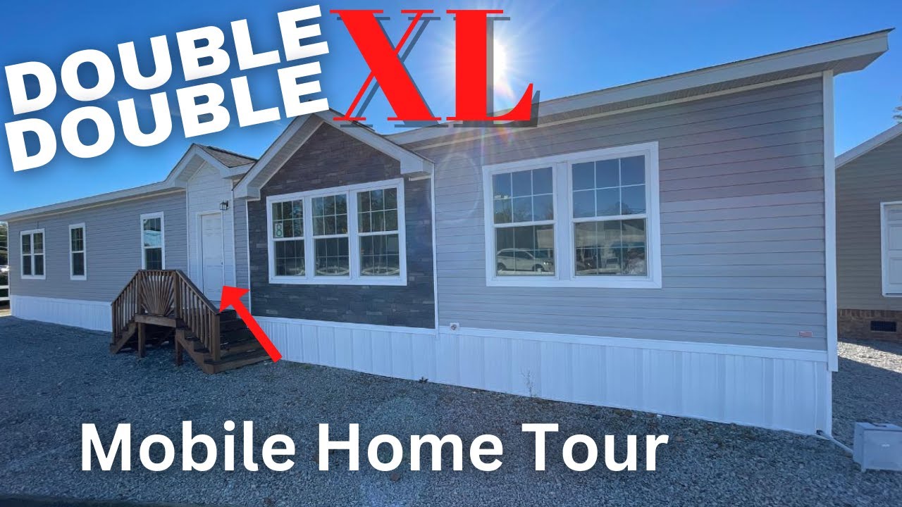 HERE IT IS! Double XL Mobile Home w/ Coolest Back Porch I've Seen ...