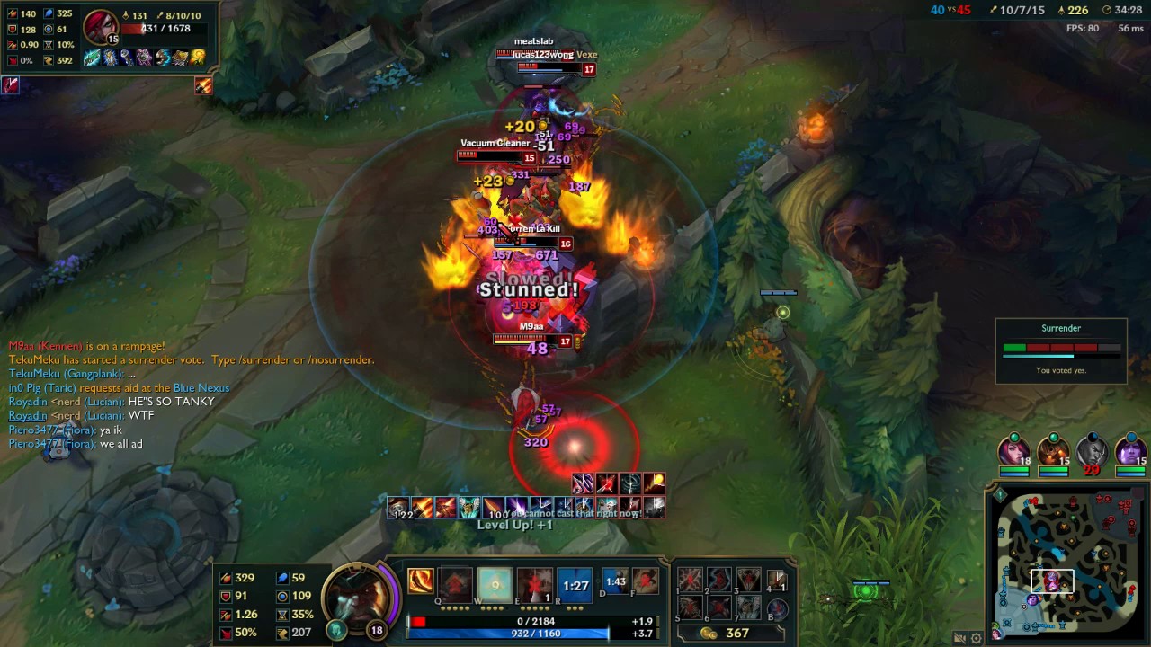 Getting a kill while GA triggered (LoL) - YouTube