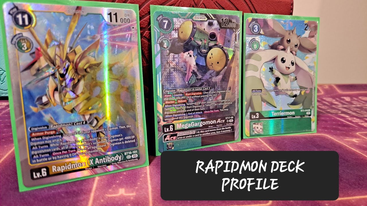 DIGIMON TCG // RAPIDMON DECK PROFILE // DECEMBER 2024 - YouTube
