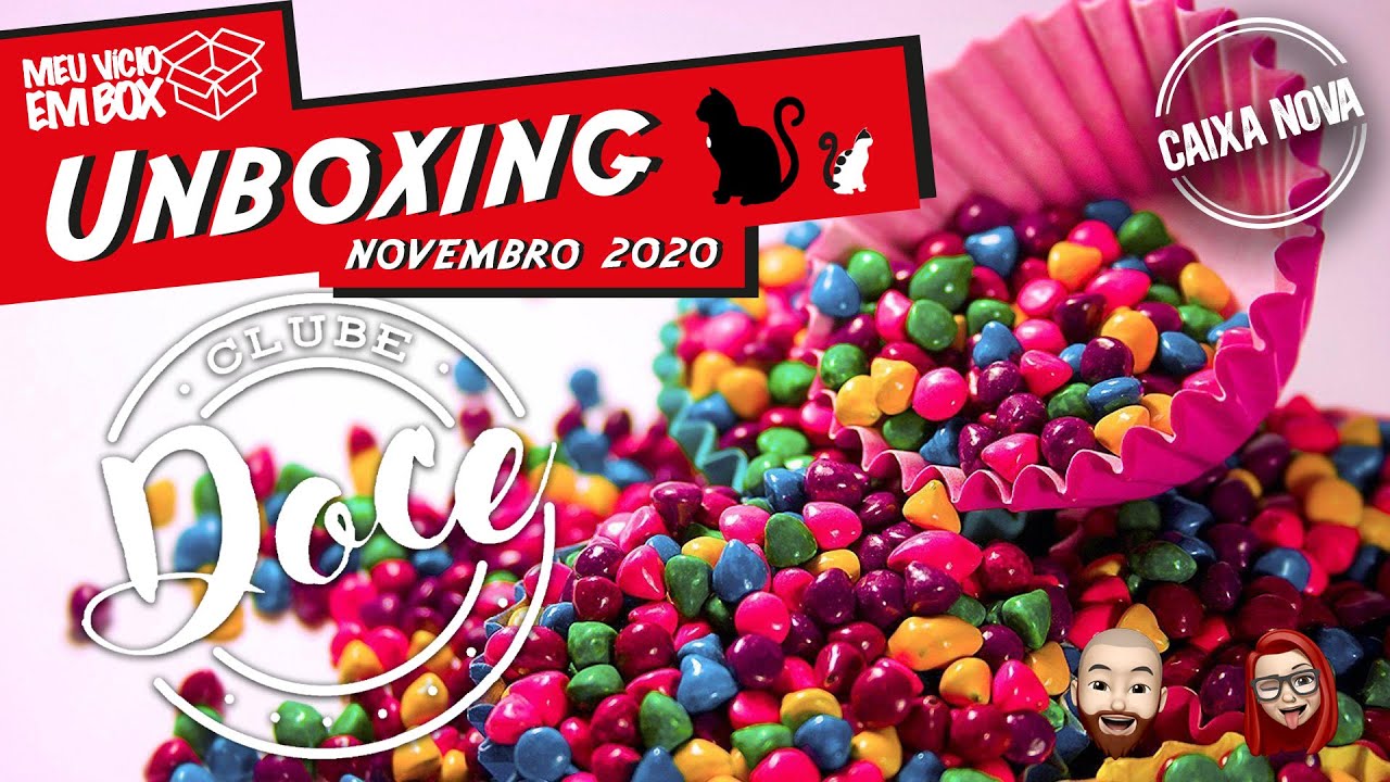 UMA CAIXA RECHEADA DE DOCES - CLUBE DOCE - UNBOXING NOVEMBRO 2020 - YouTube