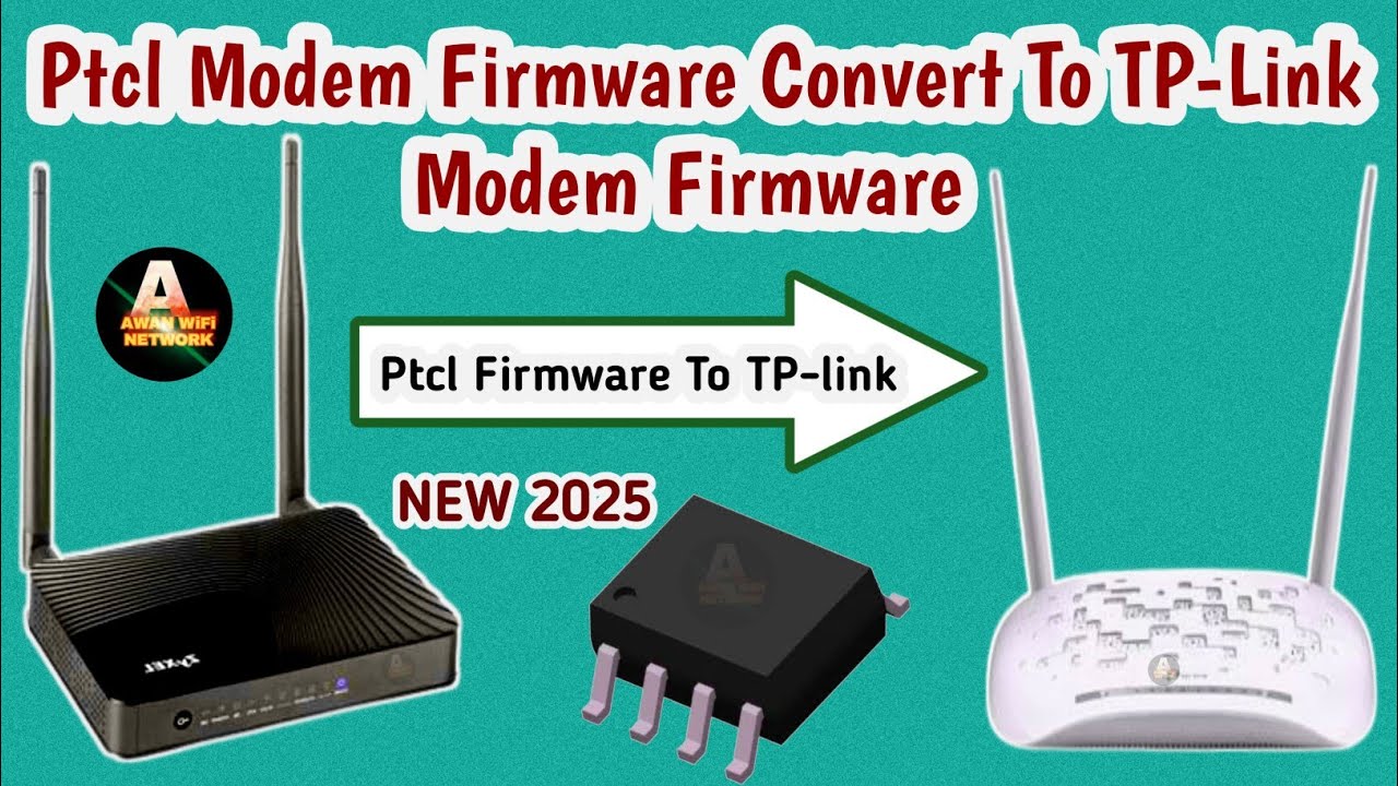 Ptcl Modem Convert To TP-Link Firmware | ptcl mein tplink ka firmware ...