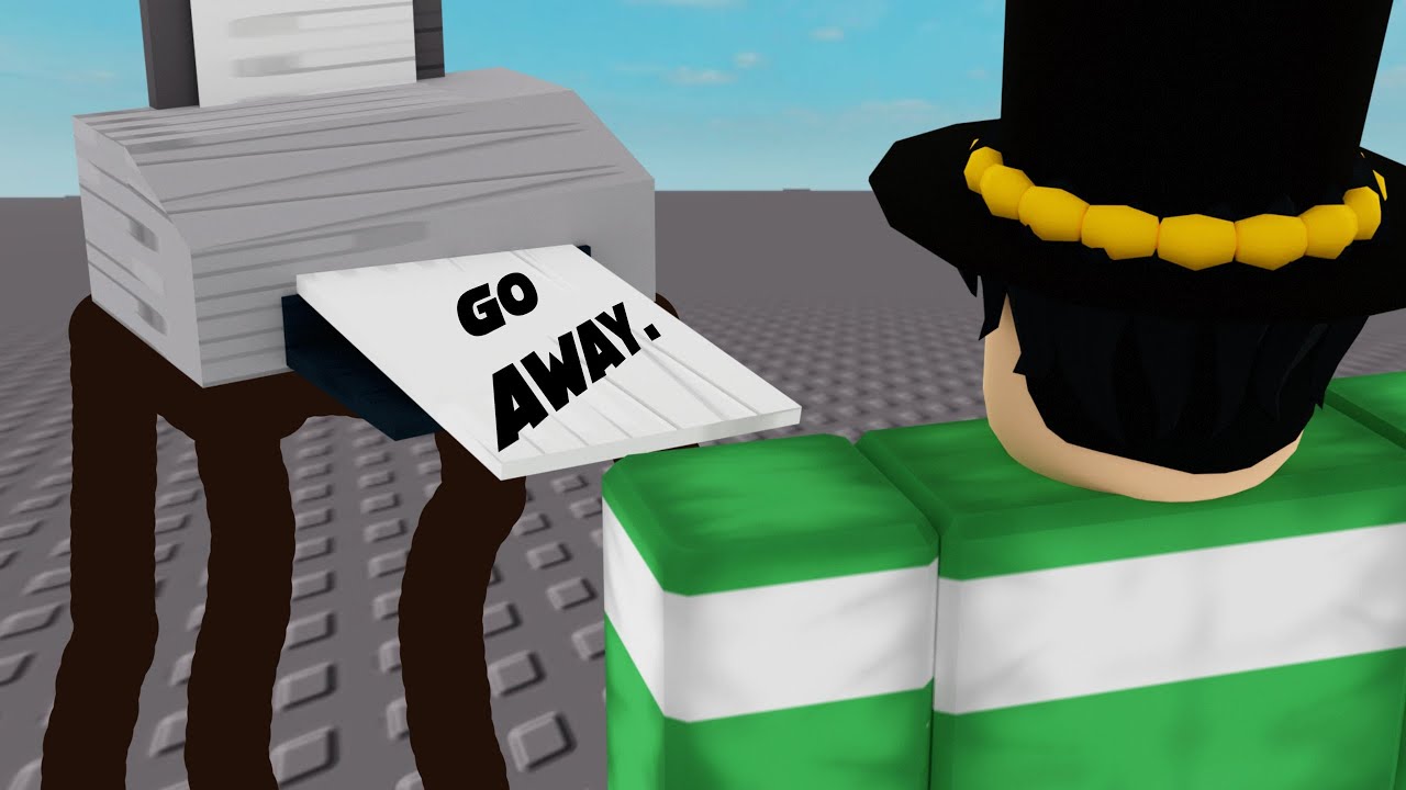 Roblox Pointless Printer - YouTube