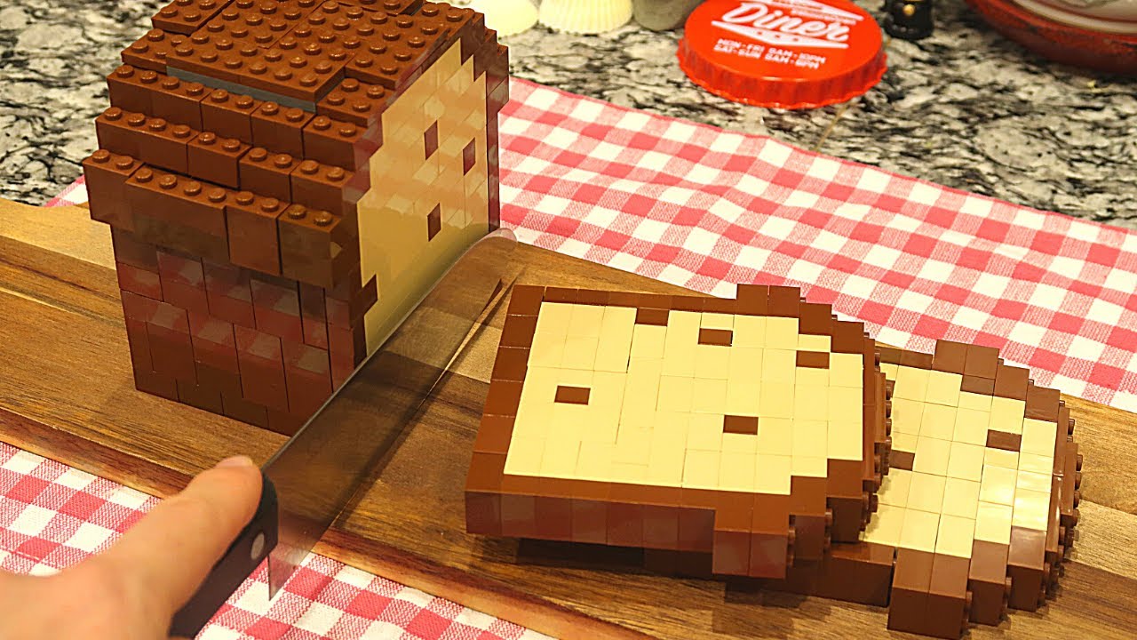 I Made Moist Lego Banana Bread 🍞 ASMR - YouTube
