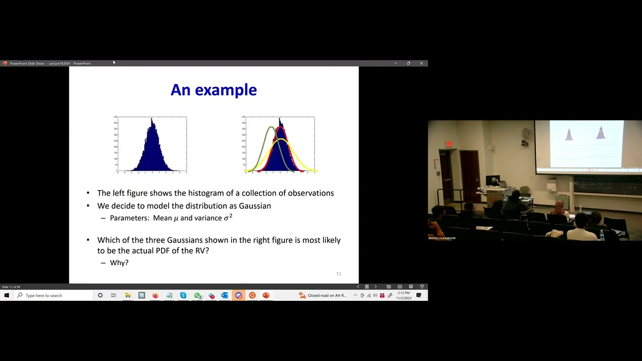 F23 Lecture 18 Expectation Maximization 1 - YouTube