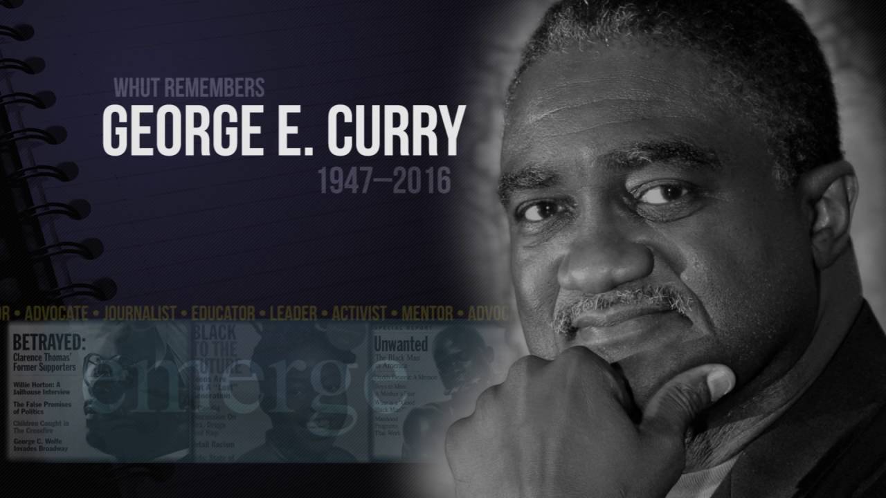 #WHUTtv Remembers George E. Curry - YouTube