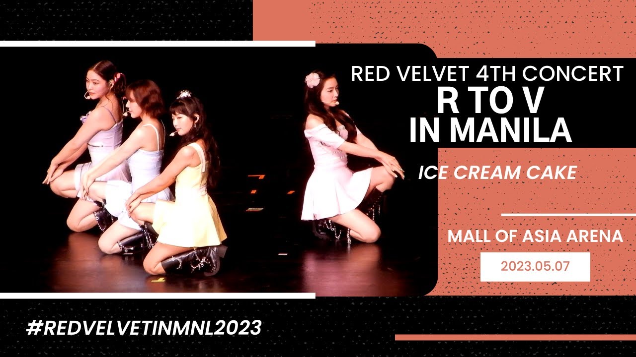 CELEBRATE 4K RED VELVET 4TH CONCERT R TO V IN MANILA - YouTube