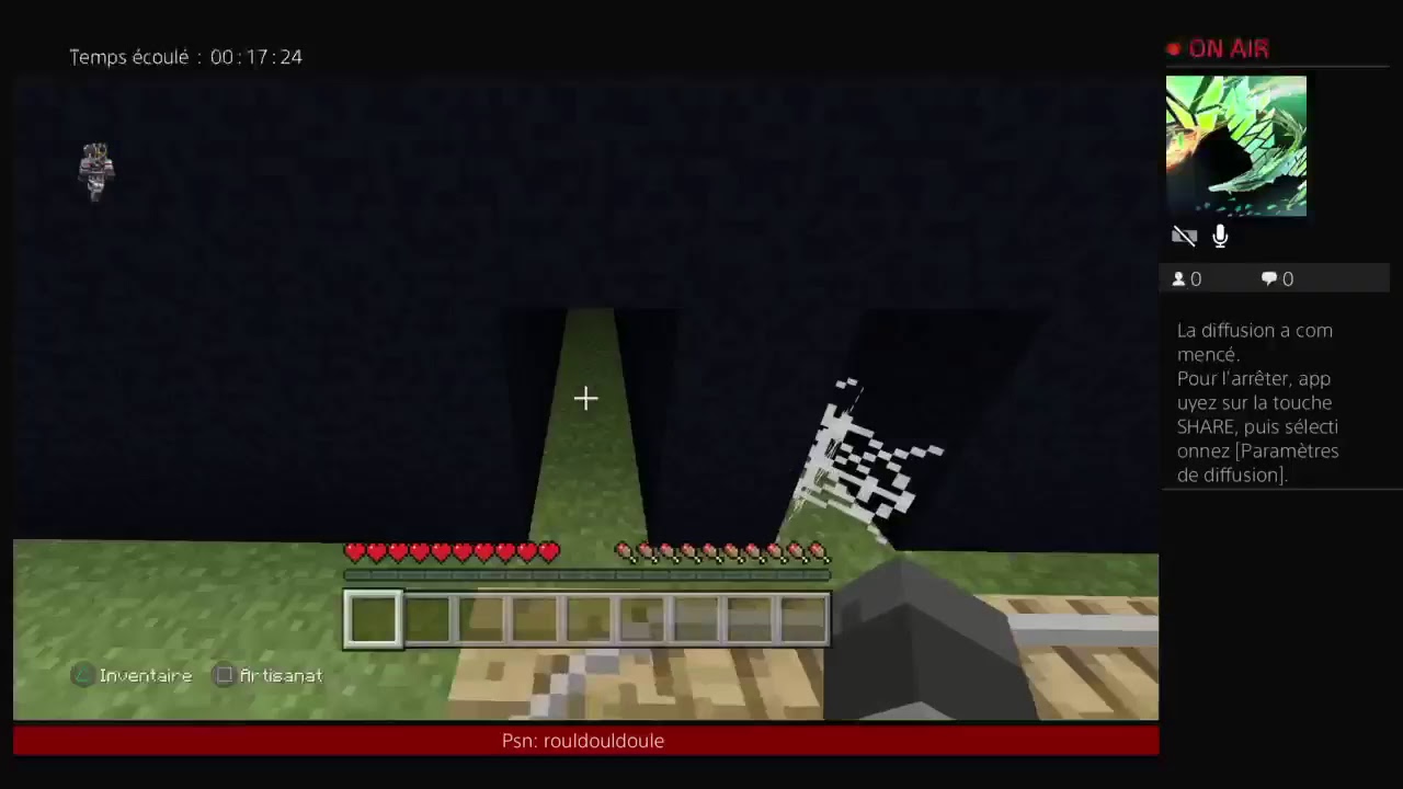 LIVE MINECRAFT CACHE CACHE - YouTube