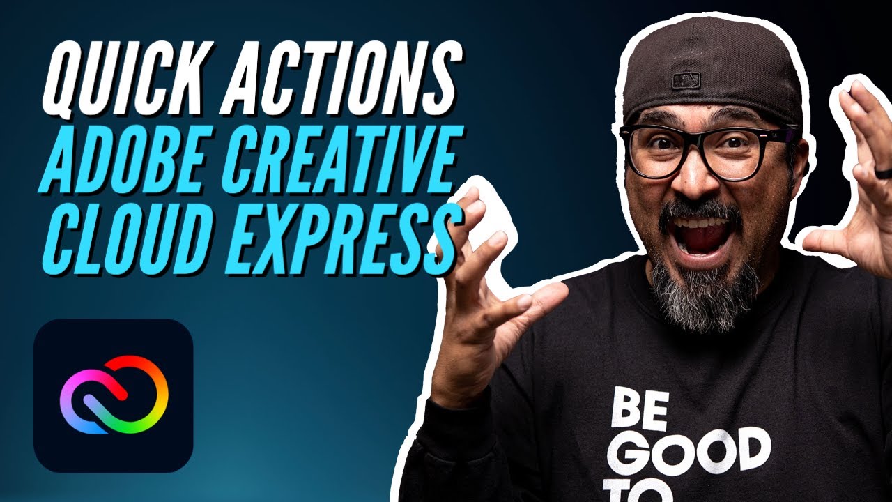 How To Use Quick Actions in Adobe Creative Cloud Express - YouTube