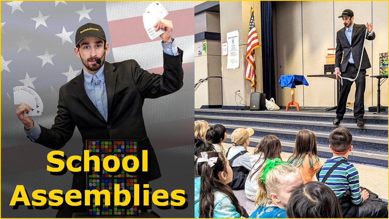School Assemblies, Fundraisers , and More - YouTube