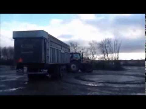 Fliegl Push-Off (Ejector) Trailer ASW 3101 - YouTube