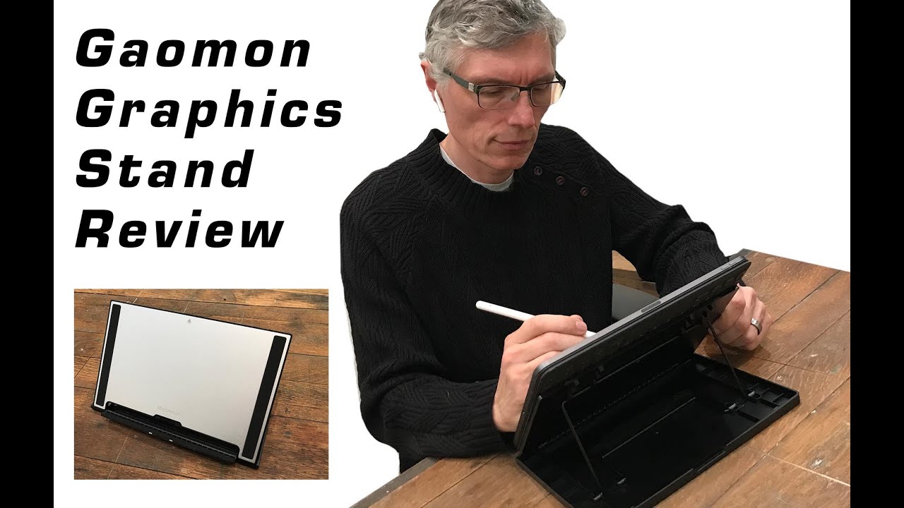 GAOMON GMS01 Tablet Stand Review - YouTube