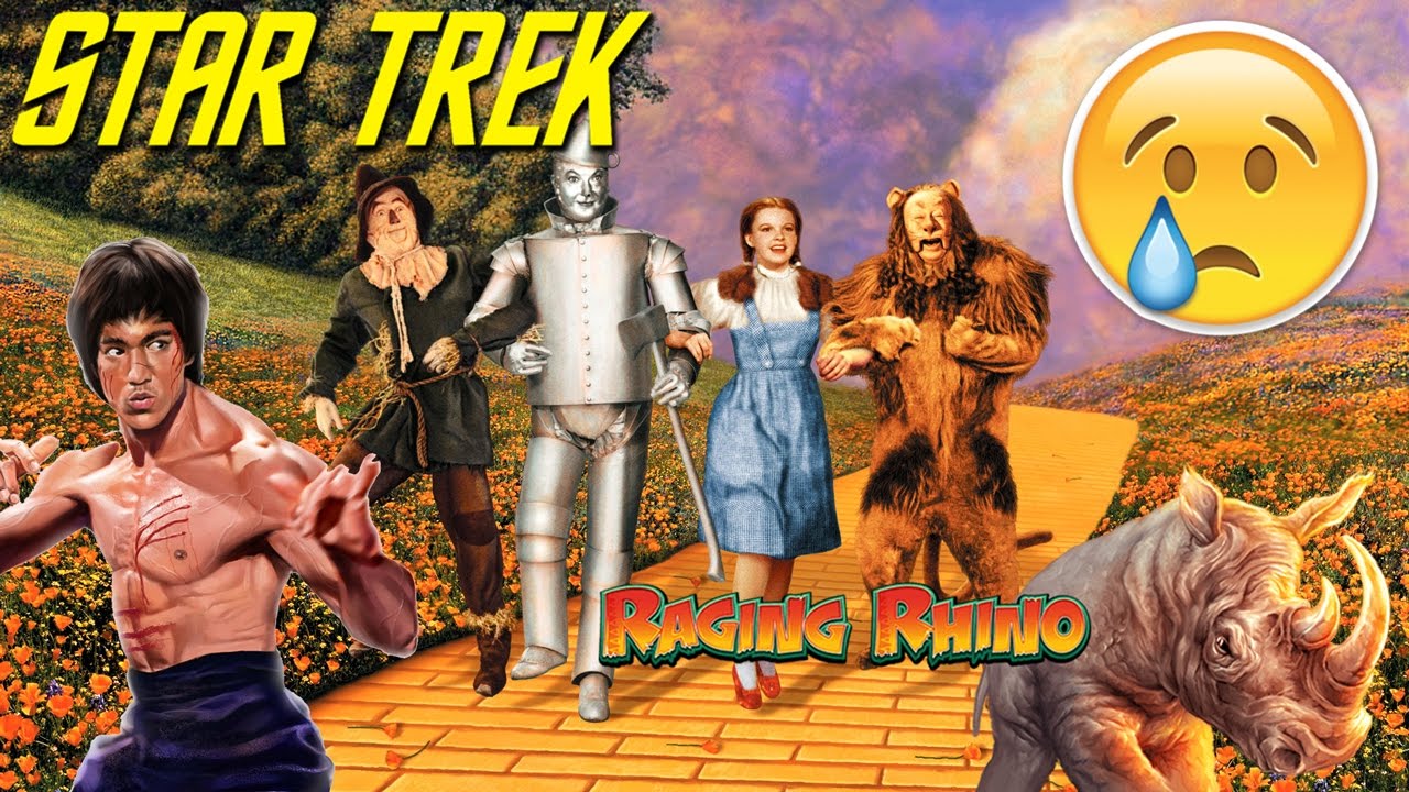 Slot Session - Raging Rhino, Bruce Lee, Wizard Of OZ, Star Trek ...