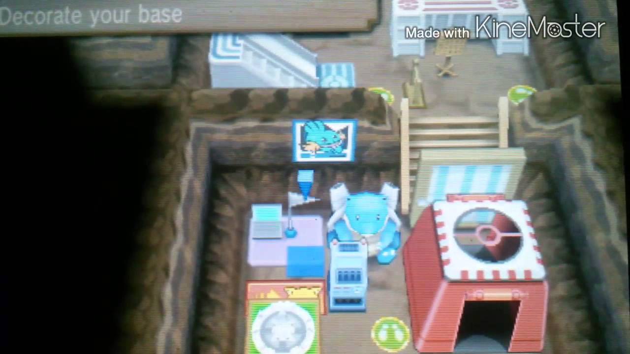 My Omega Ruby Secret Base + QR Code - YouTube
