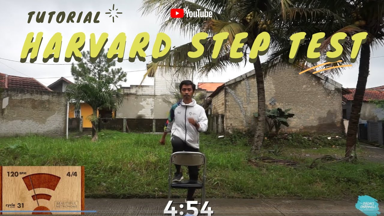 CARA MELAKUKAN HARVARD STEP TES - (MUDAH & TIDAK RUMIT) - YouTube