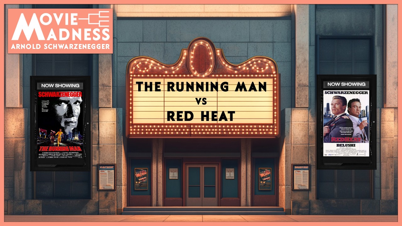 The Running Man vs Red Heat | Movie Madness: Arnold Schwarzenegger ...